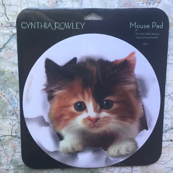 Cynthia Rowley | Office | New Cynthia Rowley Kitten Mouse Pad | Poshmark